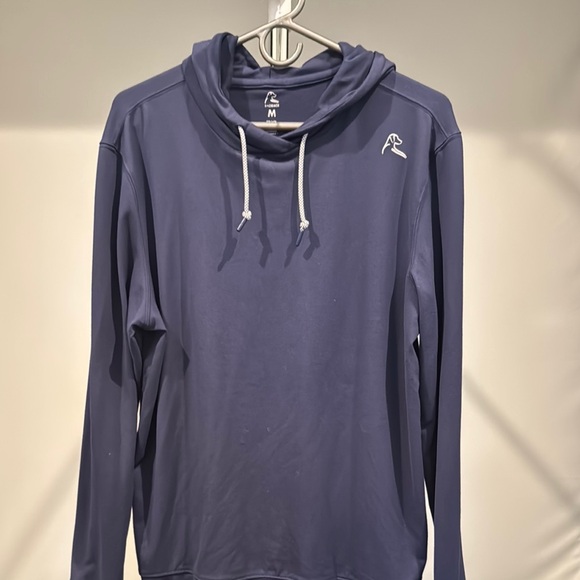 Rhoback | Shirts | Rhoback Blue Hoodie With Drawstring | Poshmark